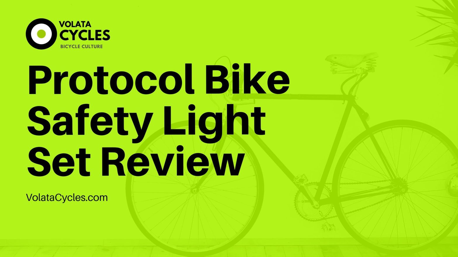 Protocol Bike Safety Light Set Review
